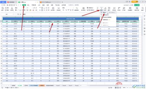 Wps Excel如何筛选出想要的数据 Wps表格中筛选数据的方法教程 极光下载站