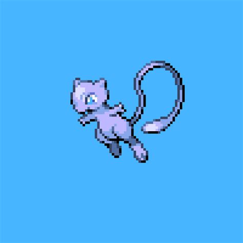 Mew Sprites By Pokesprites Pixilart