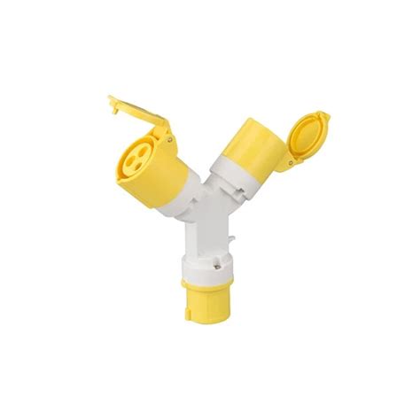 Industrial Iec 60309 Cee Power Plug To Industrial Iec 60309 Cee Power Socketx3 Power Adapter