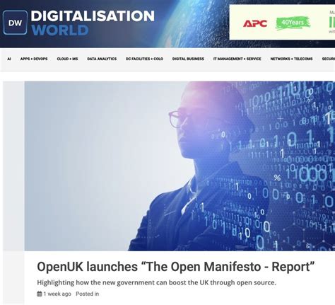 Openuk On Linkedin Theopenmanifesto Opensourcesoftware Openuk