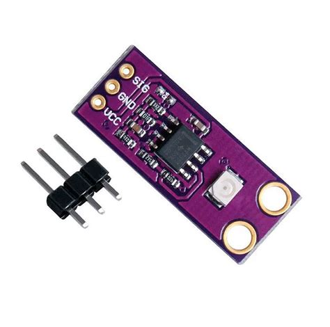Módulo Sensor De Raios Ultravioleta Uv Guva S12sd Autocore Robótica