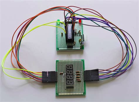 4 character 7 segment display microcontroller electronics