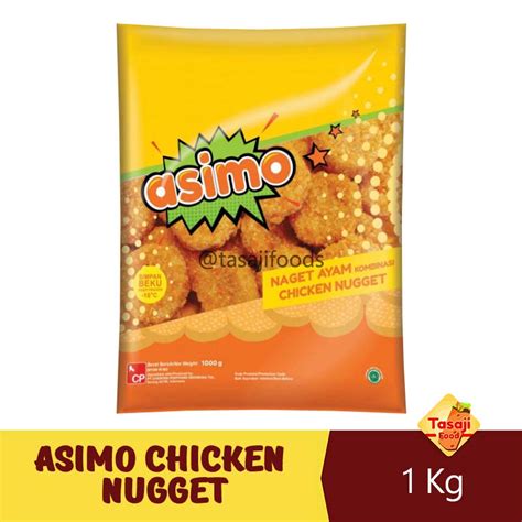 Asimo Chicken Nugget 1 Kg Naget Ayam Tasaji Food