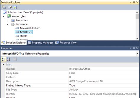 How To Connect To AWR Design Environment Component API From C