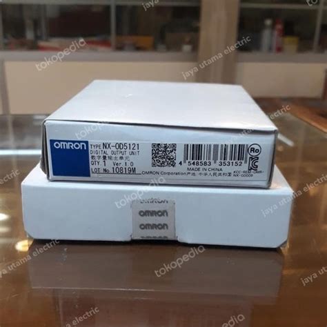 Jual Digital Output Unit Plc Omron Nx Od5121 Jakarta Barat Industrial Automation Supplier