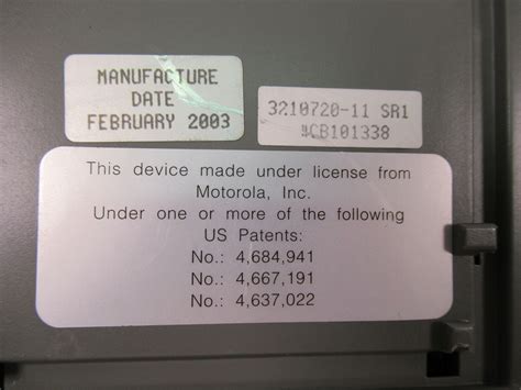 Motorola Commandstar Lite L3181a Desktop Radio Dispatch Console W Microphone