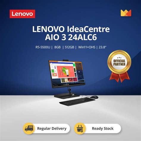 Jual Lenovo Ideacentre Aio Alc C Id R Gb Gb Win Ohs Di Seller Elit Sunter