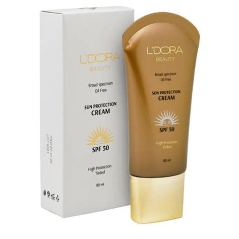 خرید و قیمت کرم ضدآفتاب رنگی و فاقد چربی Spf50 لدورا 50 میلی لیتر از