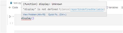 Using Display In A Notebook Requires A Kernel Be Selected That Has Ipython Installed Issue