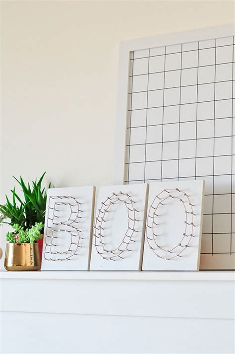 10 Chic DIY String Art Pieces For Halloween Shelterness