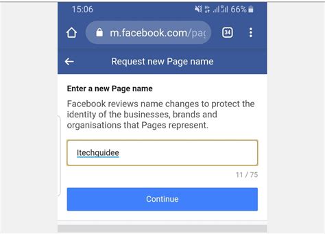 How To Change Facebook Page Name From A PC Or A Mobile Device