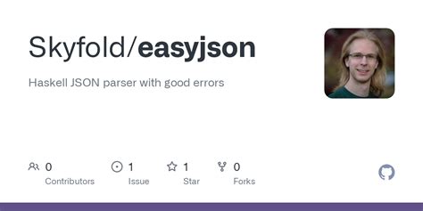 Github Skyfoldeasyjson Haskell Json Parser With Good Errors