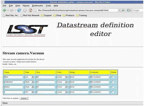 Sal Datastream Definition Editor Web Based Download Scientific Diagram