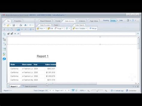 Sap Web Intelligence Training Ritnoa