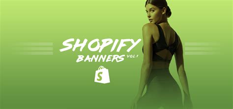 shopify banners idea vol 1 on behance