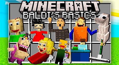 Baldis Basics Revamped Addon Mcpe 1minecraft