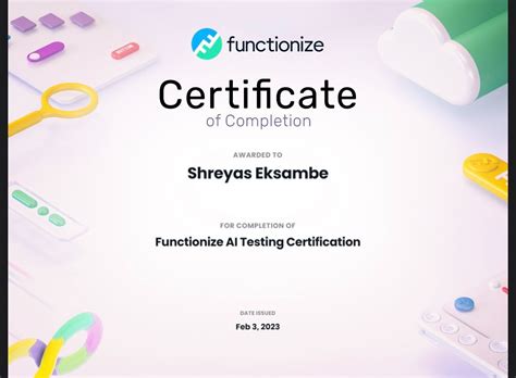 Certification Automation Opportunity Testing Professionaldevelopment Ai Shreyas Eksambe