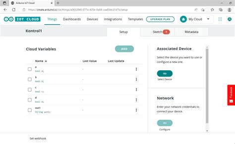 Bermain Arduino Iot Cloud 3 Lebih Banyak Kontrol