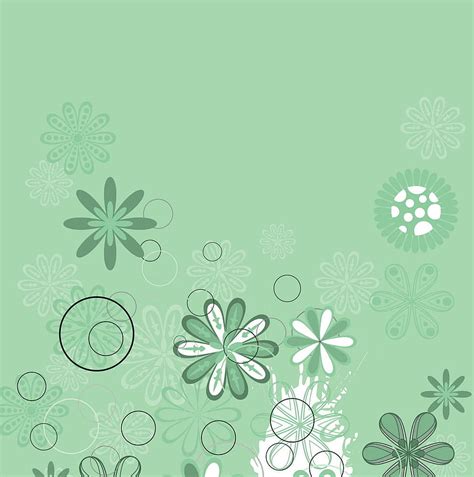 꽃 배경 벡터 Ai Eps Uidownload
