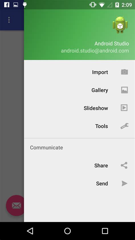 android ¿cómo hacer un menú lateral para filtar en un recyclerview