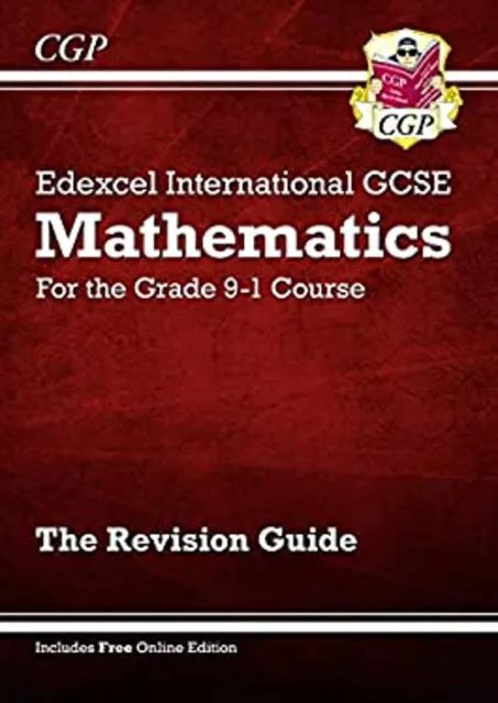 Neuf Edexcel International Gcse De Maths Revision Guide Pour The Eur