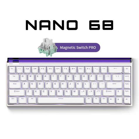 Nano68 Pro Magnetic Switch Keyboard Supports Web Driver