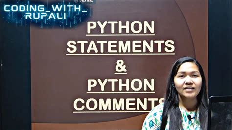 Python Statements And Python Comments💬 Ai Python Datascience Languagelearning Programming
