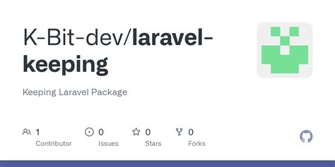 Github K Bit Devlaravel Keeping Keeping Laravel Package