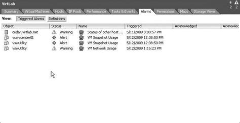 Monitoring VMware VSphere Performance Using Alarms TechTarget