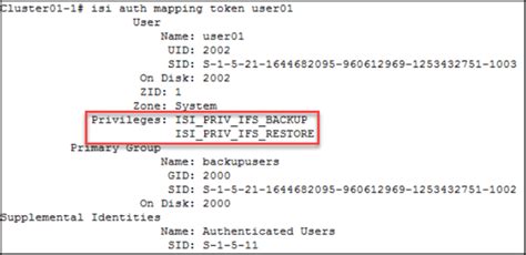 Data Backup And Restore Privileges Access Control Lists On Dell Emc