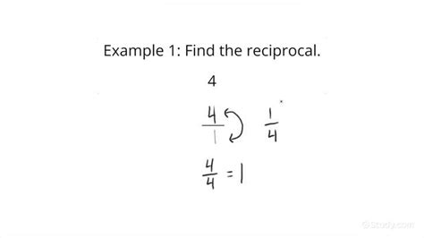 Finding The Reciprocal Of A Fraction Whole Number Or Mixed Number