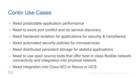 enabling production grade containerized applications through policy based infrastructure ppt