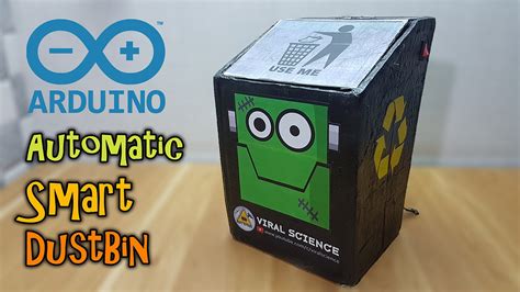 Arduino Automatic Openclose Smart Dust Bin