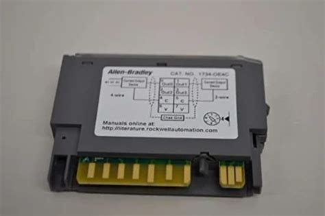 OE C Allen Bradley POINT I O Channel Analog Current Output Module At