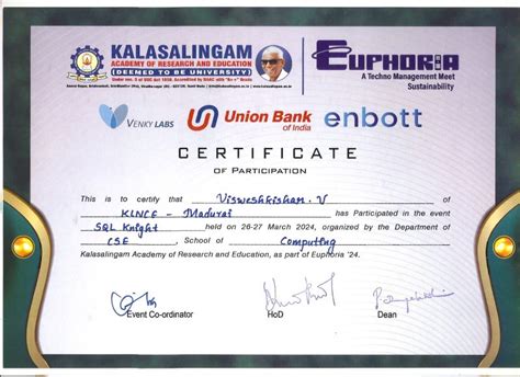 visweshkishan v on linkedin kalasalingamuniversity repit sqlknight