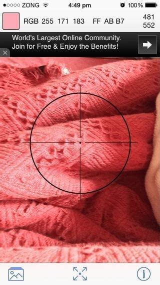 Pixel Picker Free Color Picker Works From Ios Share Sheet Menu