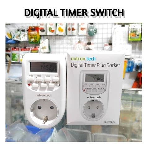 Jual Digital Timer Switch Stop Kontak Otomatis Shopee Indonesia