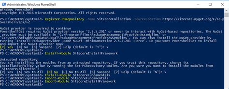 Step 5 Sitecore Xp9 Install Using Sif Install And Import Sif Modules