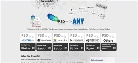 40 Psd To Htmlcss Conversion Slicing Coding Services