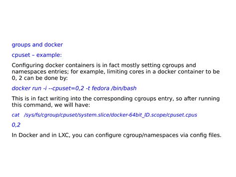 Namespaces And Cgroups The Basis Of Linux Containers Pdf Operating Systems Computer