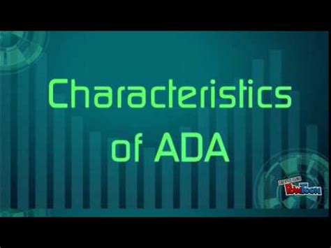 ADA Programming Language YouTube