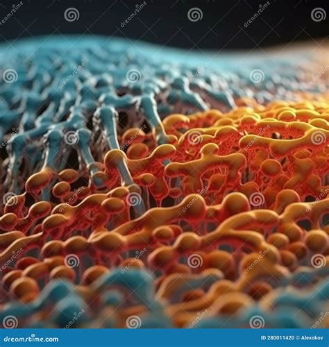 Fluid Simulation Of Cell Membrane Proteins For Medical Presentations
