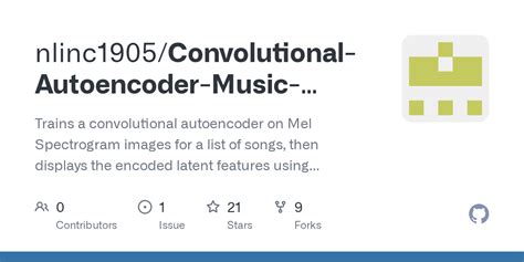 Github Nlinc1905convolutional Autoencoder Music Similarity Trains A Convolutional