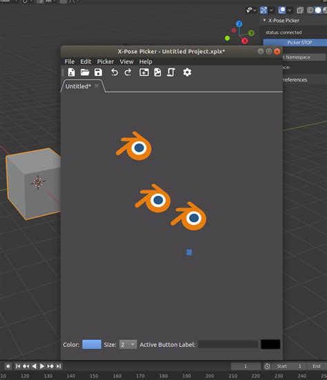 X Pose Picker Animation Tool For Blender 4 X 54 By Karab44