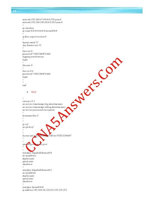 Ccna 2 Rse Practice Skills Assessment