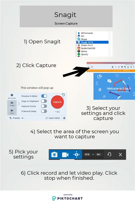 Capture A Computer Screen With Snagit Dickinson College Media Center