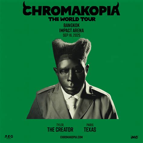 ดีต่อใจ”tyler The Creator”ปักหมุดเวิล์ดทัวร์เพิ่ม ในญี่ปุ่น เกาหลีใต้ ไทย ฟิลิปปินส์