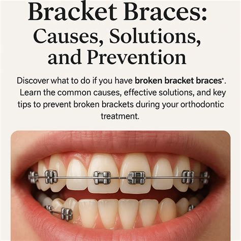 Broken Bracket Braces Dentovex Ortohodontics