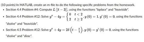 Using Laplace Dsolve And Dirac In Matlab To Solve Certain Problems R Matlab