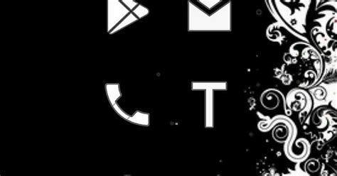 black and white android theme imgur